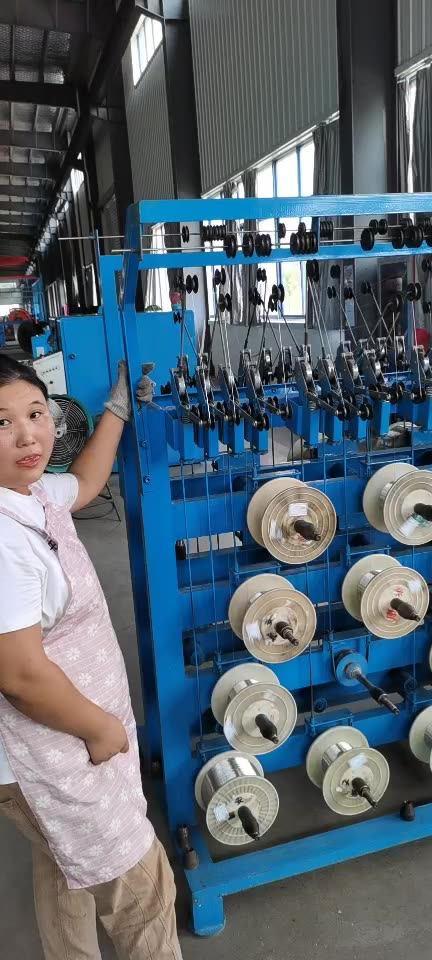 Handling Different Wire Diameters Tension Control Pay-off Rack Plastic ...