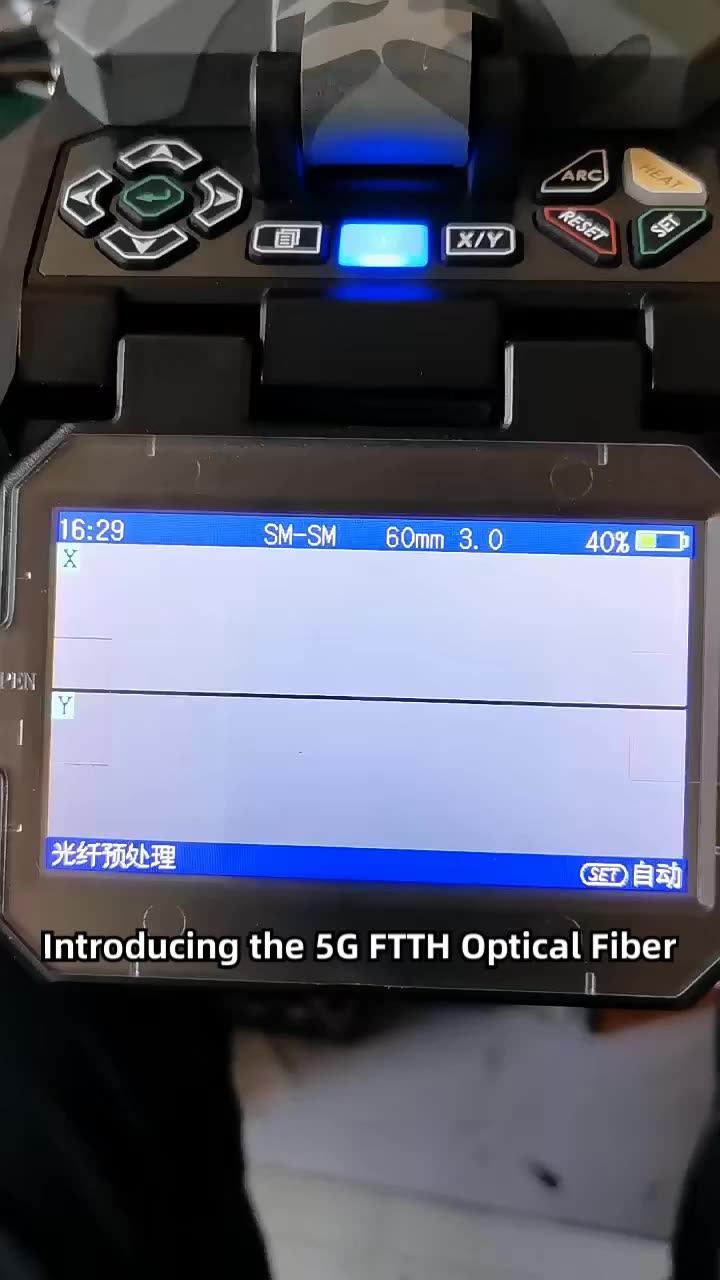 6 Motors Ceyear Ftth Fusion Splicer Core To Core Alignment Arc Fiber ...