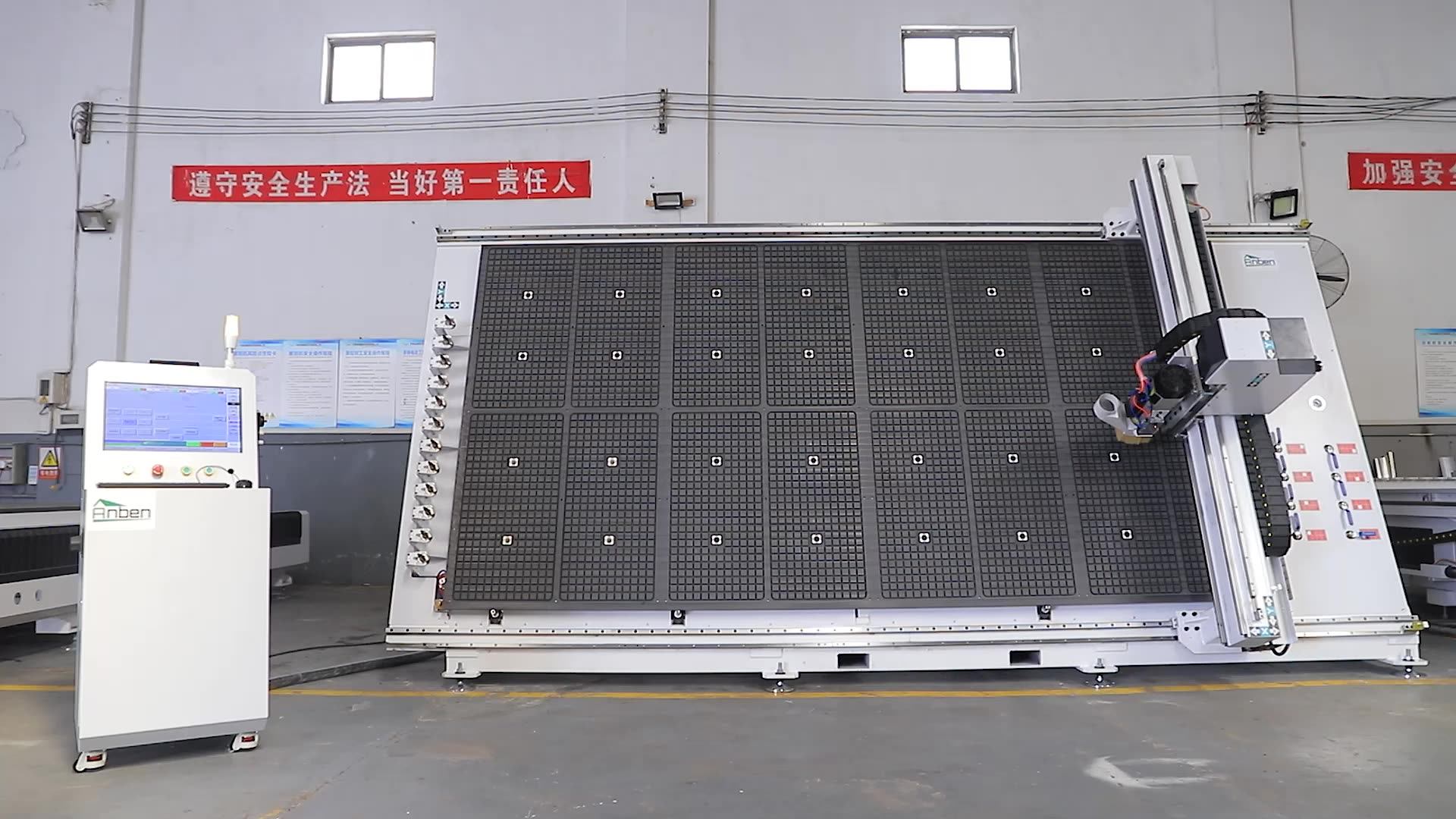 Aluminium Composite Panel Cutting Machine Automatic Tool Changer ...