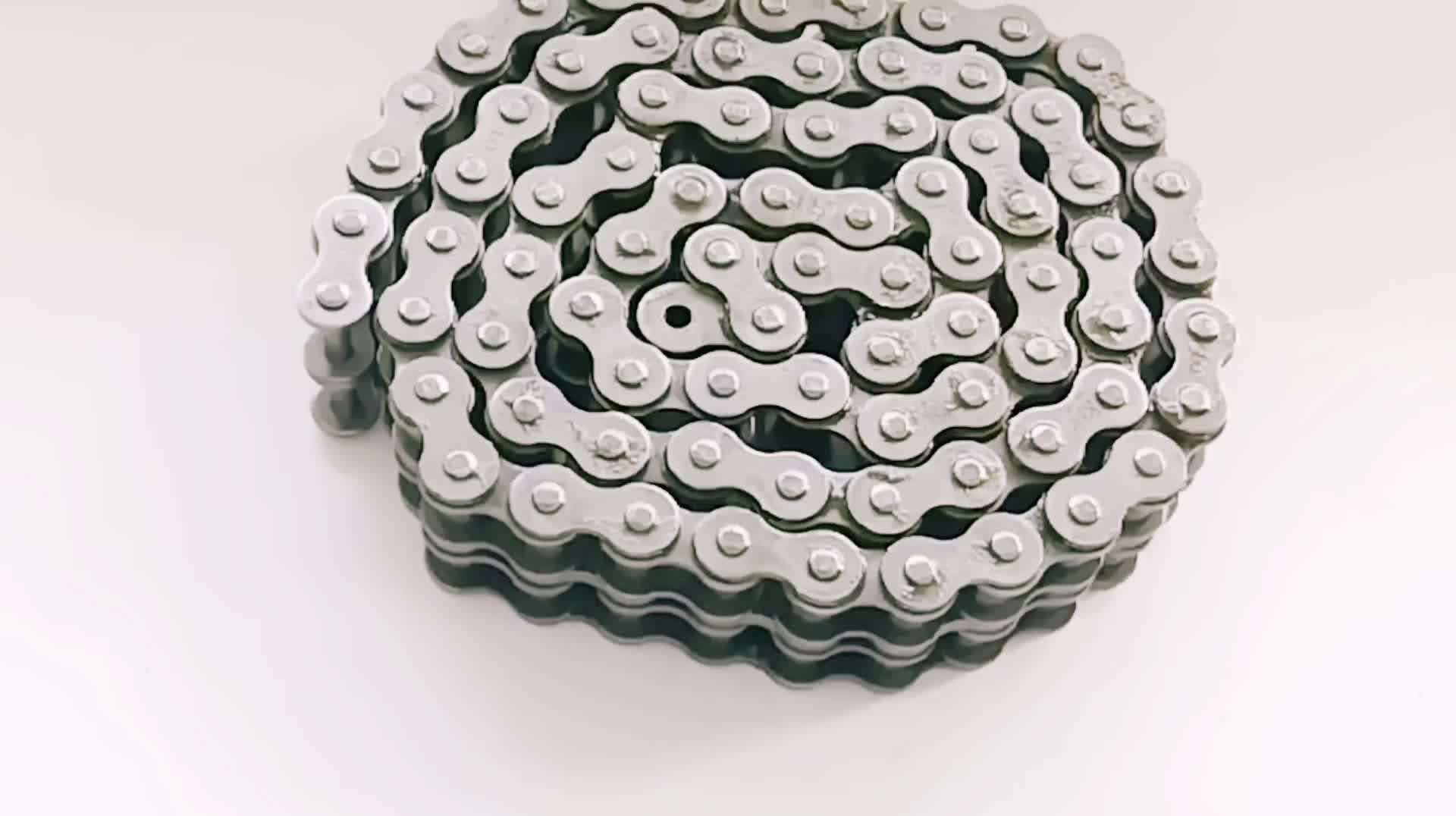 Iso 12a-2 Ansi 60-2r A Series Double Stand Roller Chain Bushing Chain ...