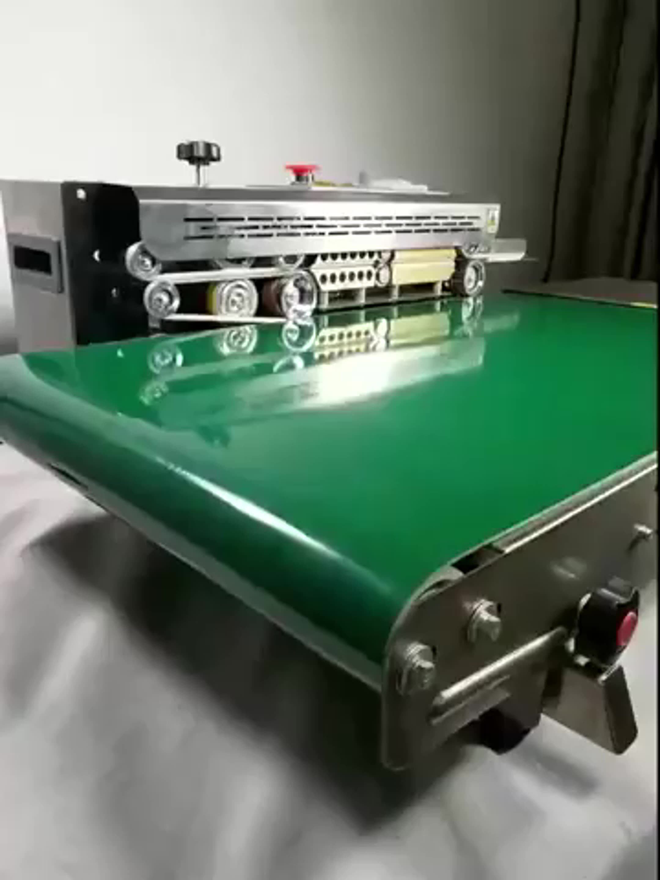 Widen Conveyor Band Sealer Machine Continuous Belt Widening Plastic ...