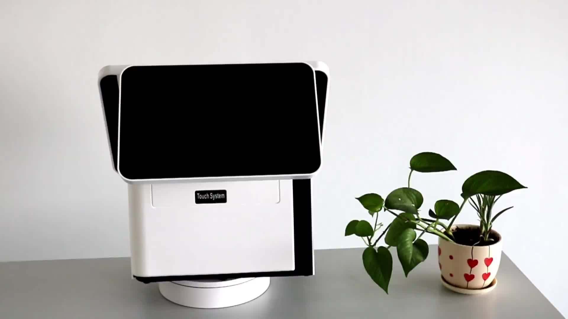 Dual Touch Screen 15.6 Inch Android Pos System Terminal - Buy Pos ...