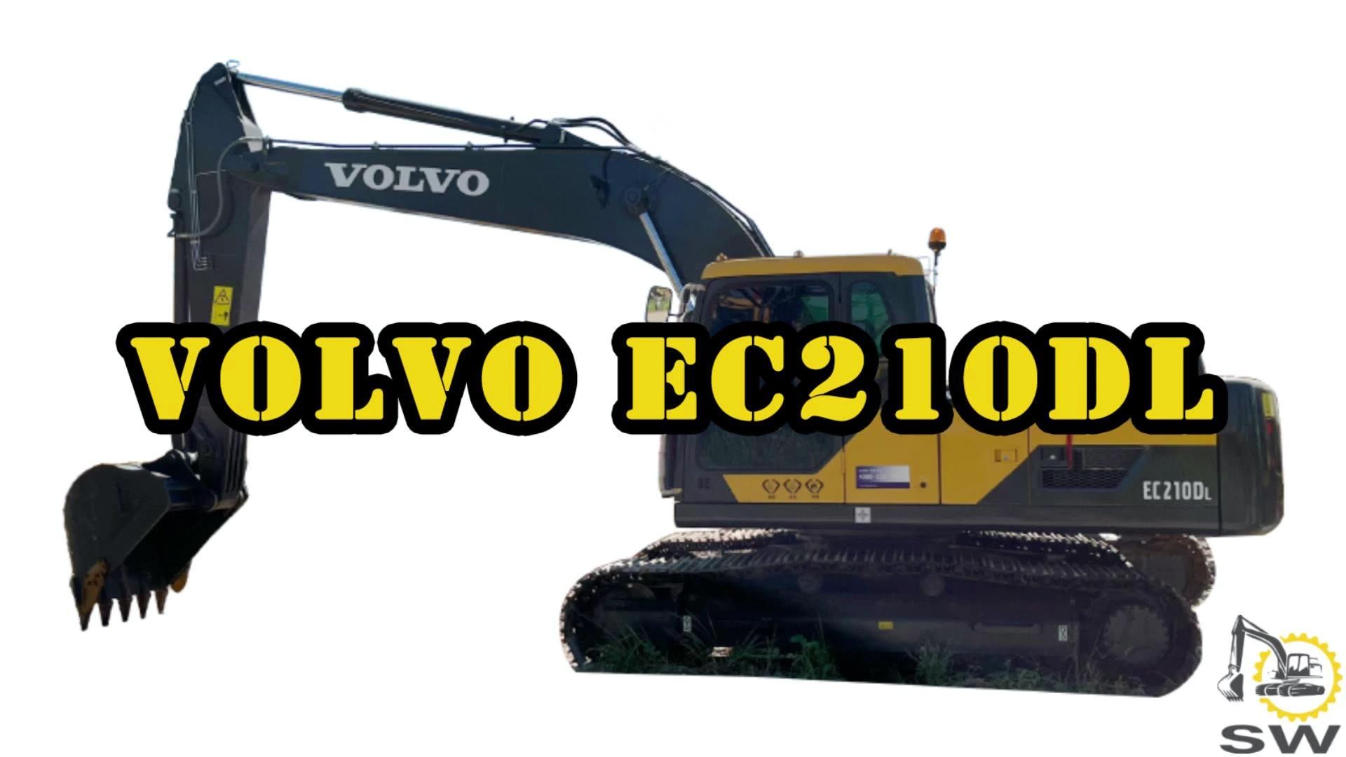 Used Volvo Ec210 Excavator,Volvo Ec210dl Ec210d Ec210b Ec210blc Crawler ...