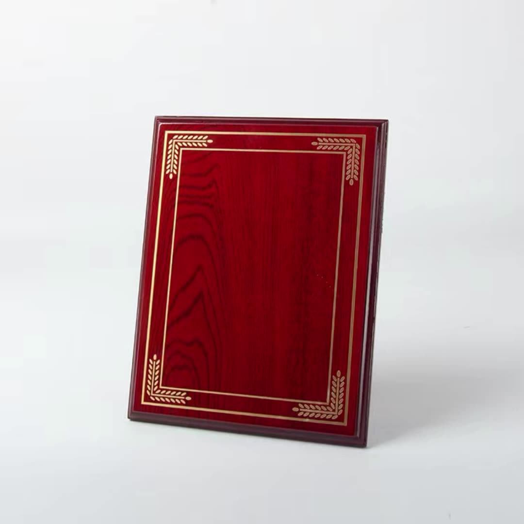 Personalized Custom Wooden Plaque Box Engraved Award Plaque Corporate ...