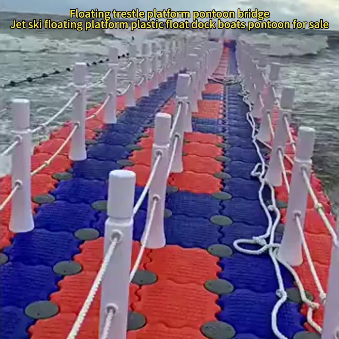 Modular Float Dock Marine Jet Ski Floating Dock Plastic Floating ...