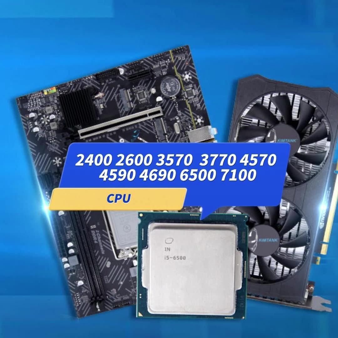 Used Cpu In Tel Core I3 I5 I7 Processor 2600 3770k 4770 4790 6700 8700 ...
