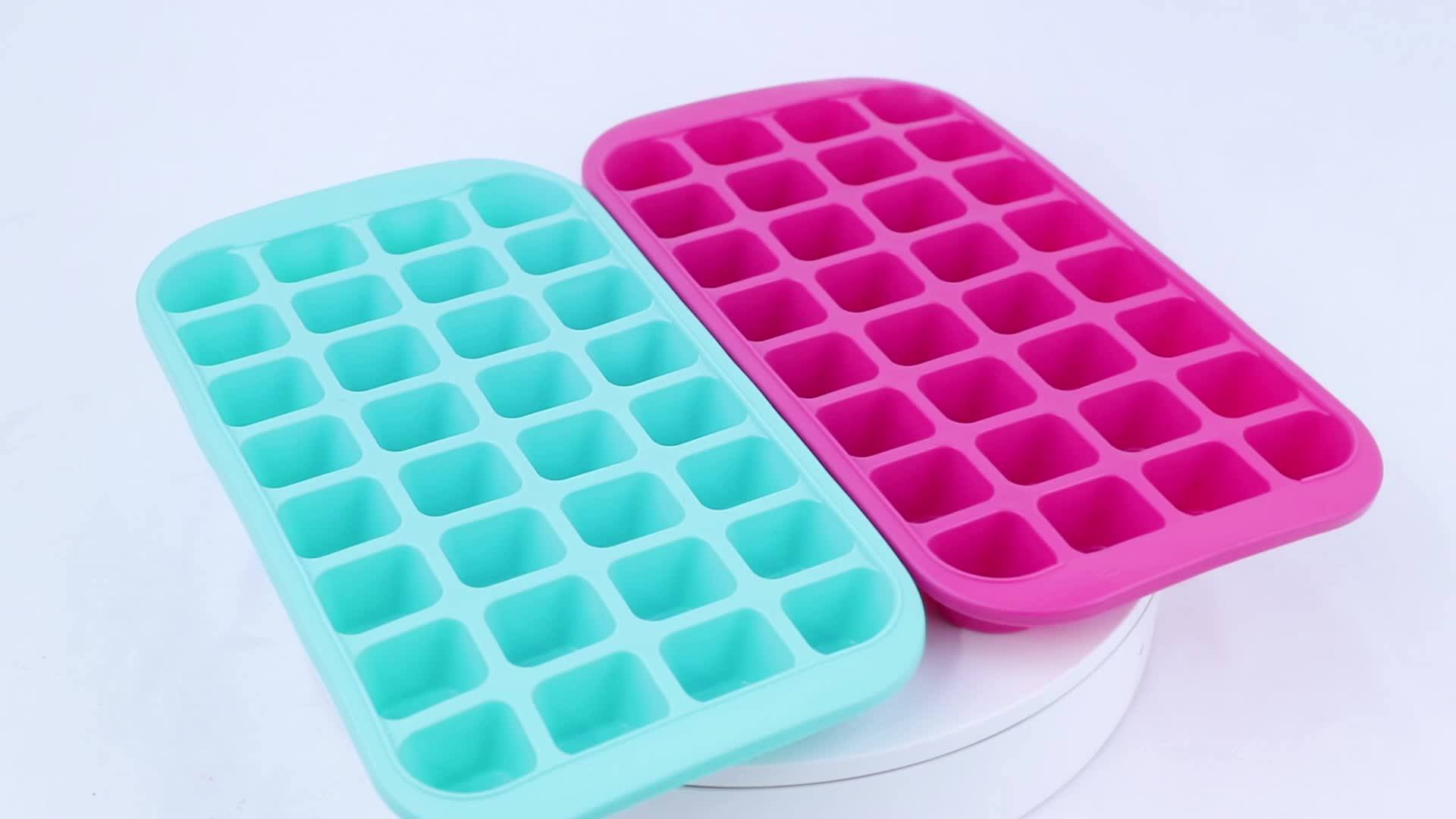 Easy To Operate Personalized Rubber Ice Cube Tray,Ice Tray Box,Custom ...