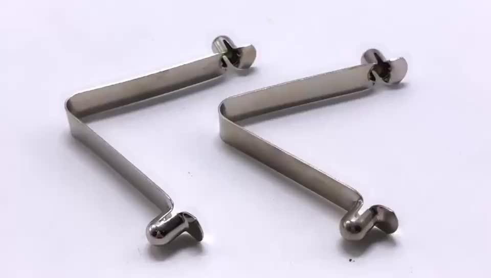 Clip On Button Push Button Spring Snap Clip Locking Tube Pin - Buy Clip ...