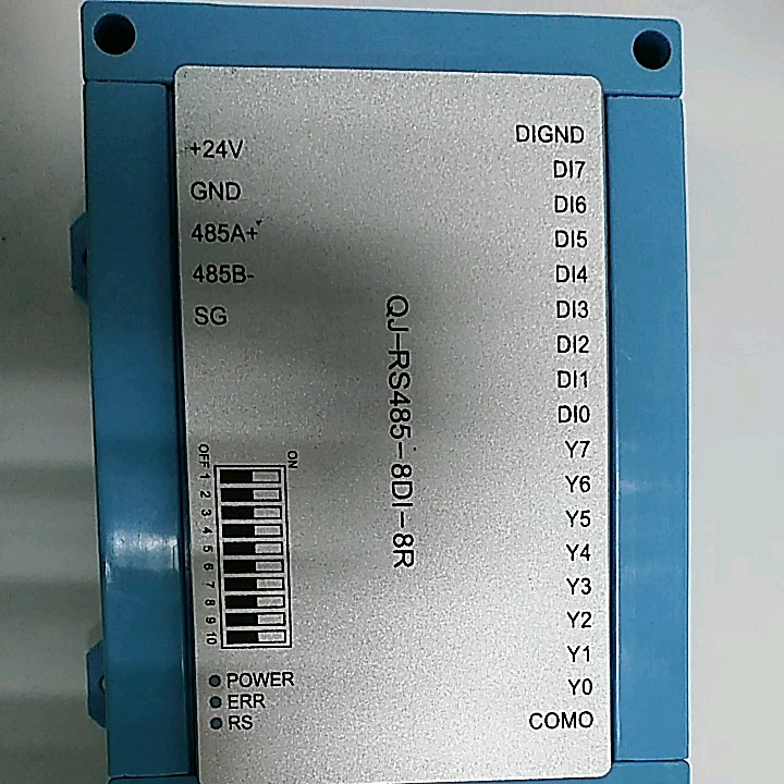 8-channel Rs485 Digital Input & Relay Output Module 24vdc Rs485 Modbus Rtu Protocol ...