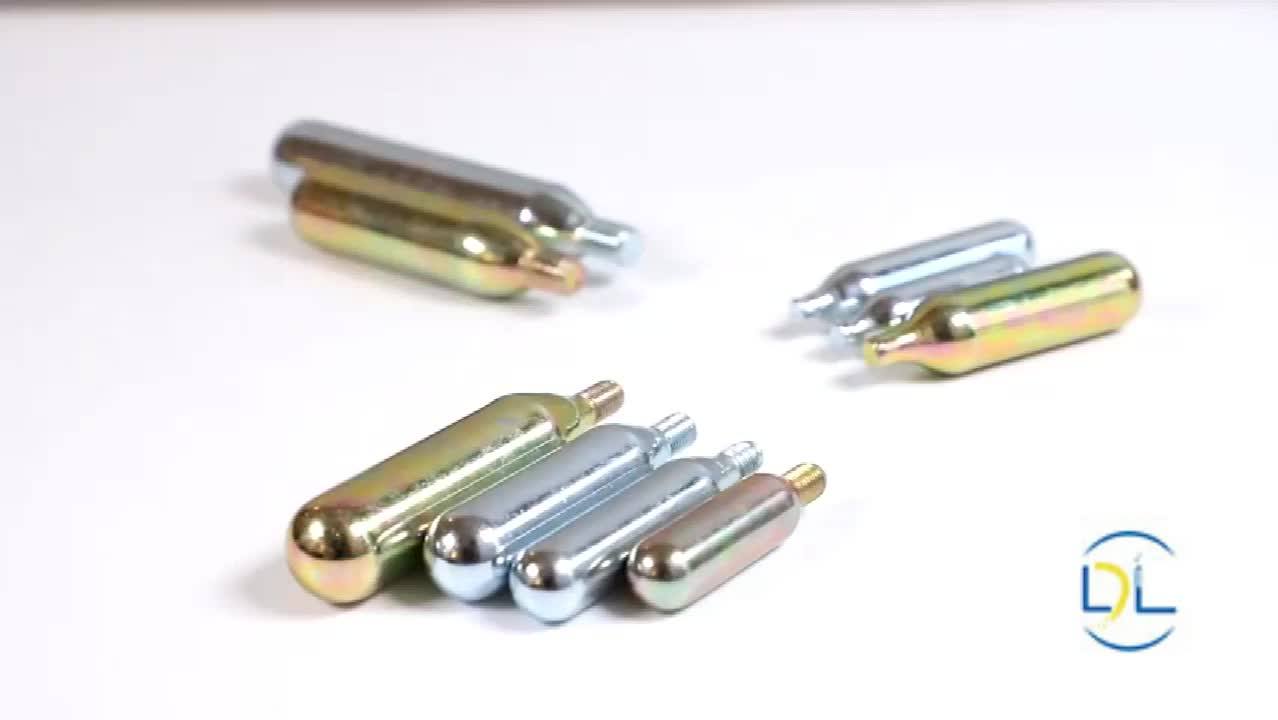 Copper Plated 88g Co2 Cartridges Refillable Reusable Gas 12g Cylinder ...