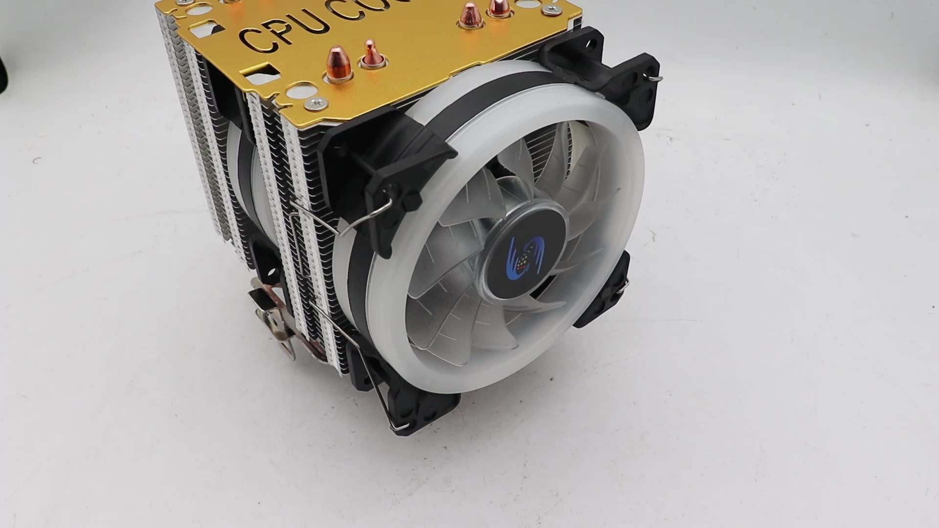 Gaming Pc Fans Cpu Cooler Computer Rgb Fan 120mm Cooling Motherboard ...