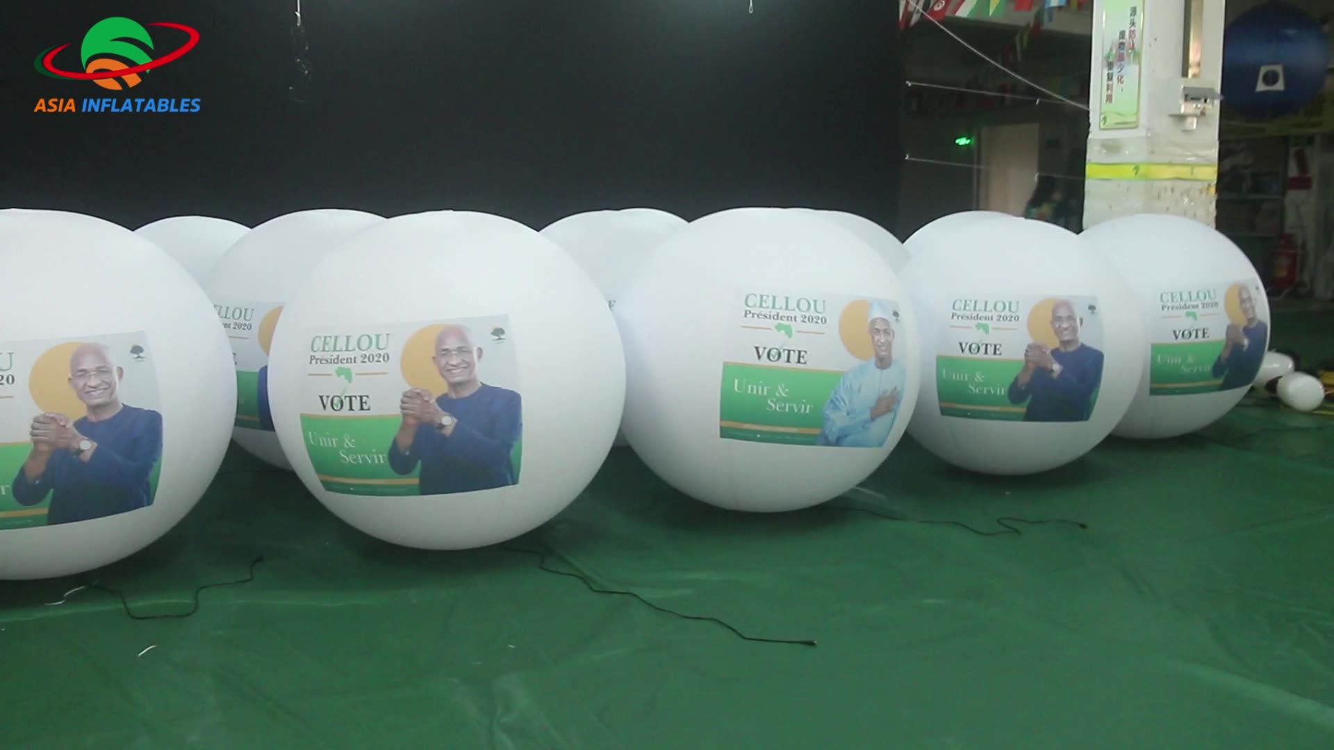 Giant Inflatable Advertising Led Light Bracket Moon Balloon Stand Light ...