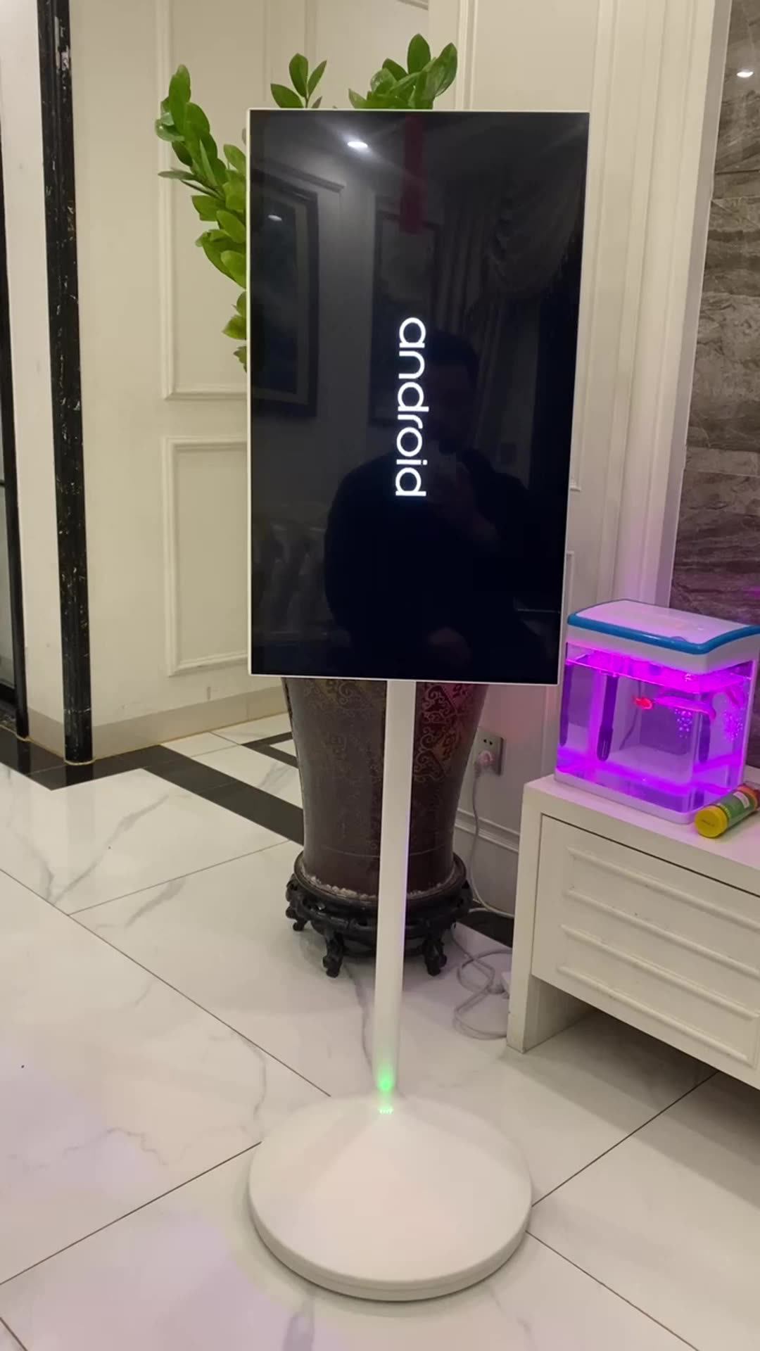 Interactive Stand By Me Smart Television In Cell Touch Portable Digital ...