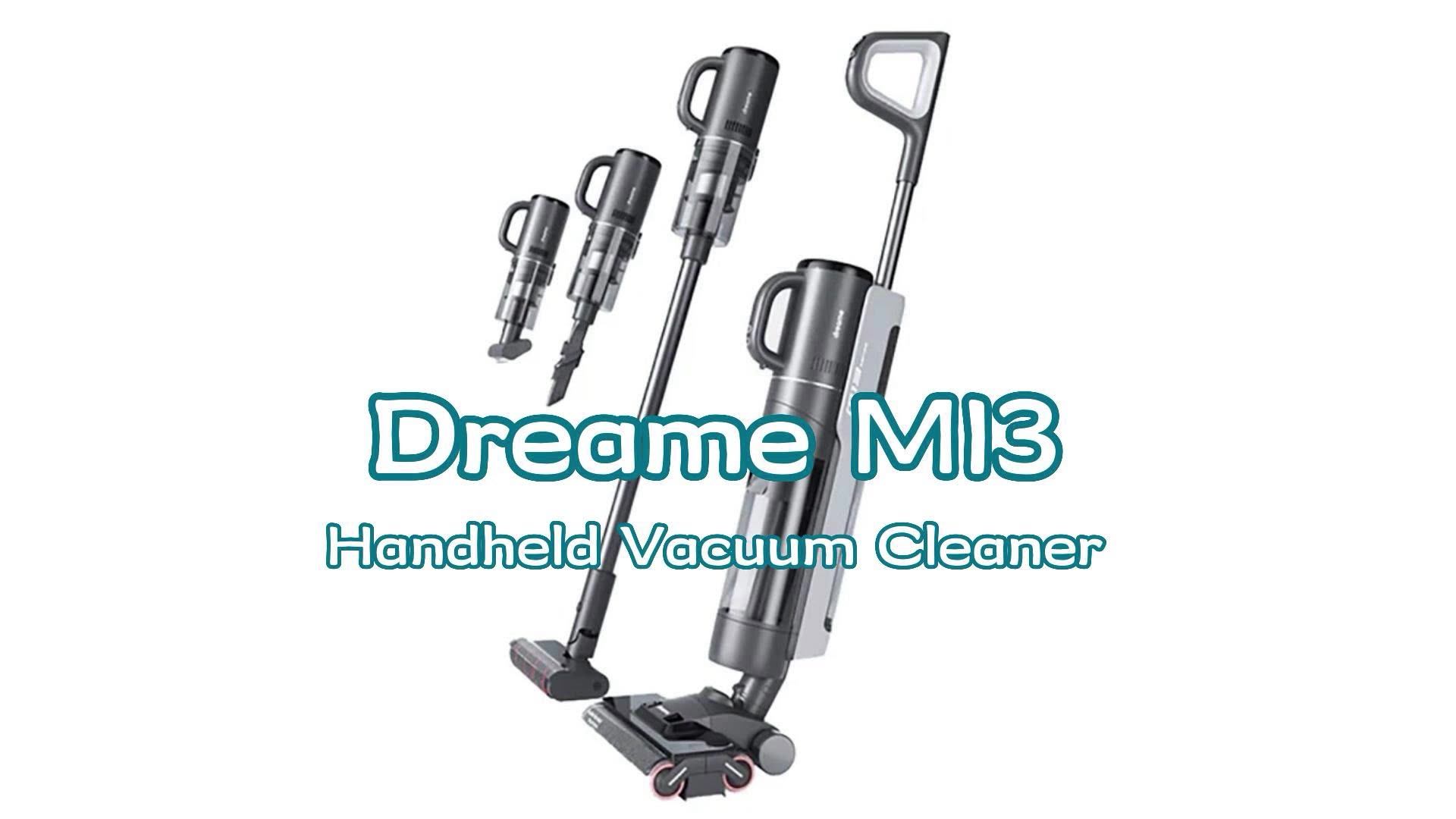 Dreame M13 Handheld Cordless Vacuum Cleaner Double Roller Brush Floor ...