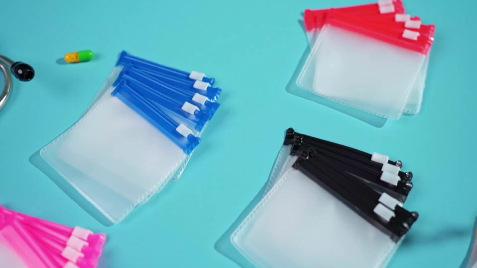 Wholesale Plastic Peva Slide Lock Reusable Translucent Medicine ...