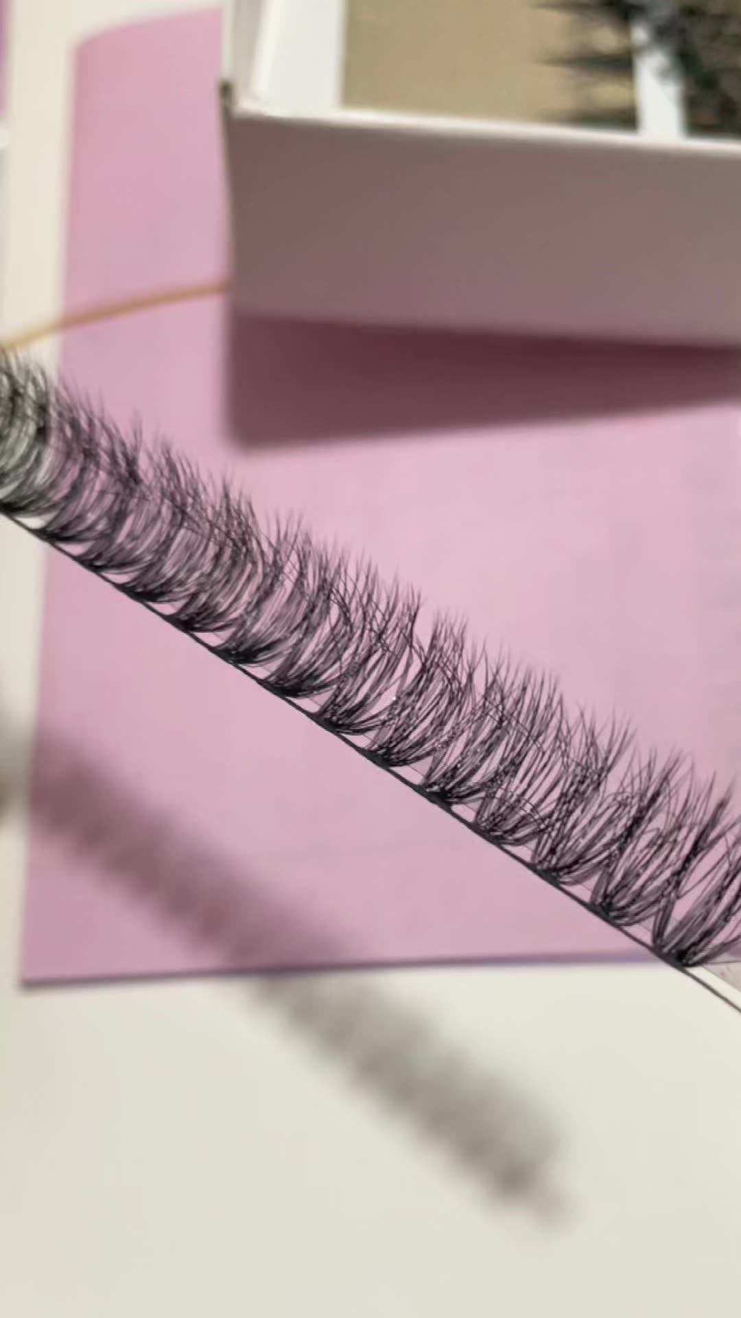 Private Label 280pcs 30d 40d Mix Segmented Individual Lash Cluster Set ...