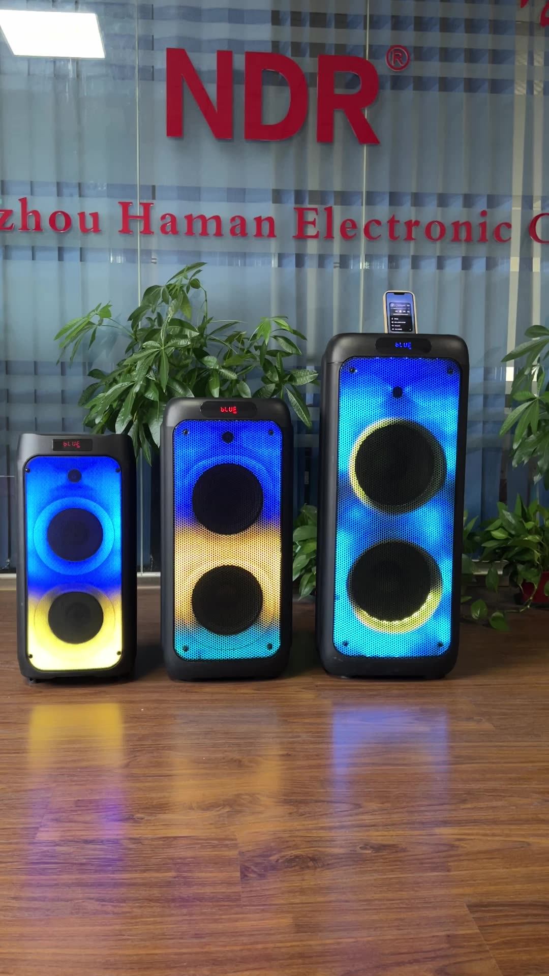 2022 Hot Sell Ndr Dual 10inch Partybox 1000 Portable Bt Outdoor Party ...