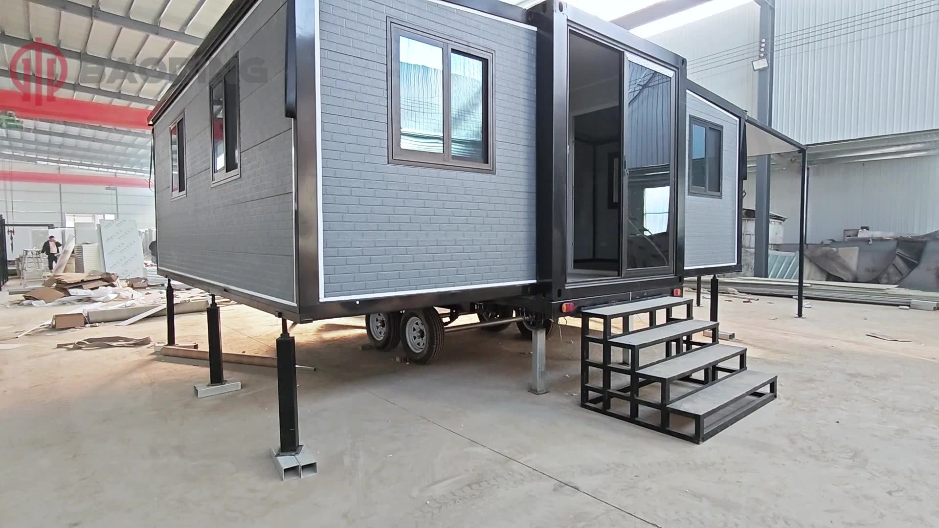 Ready Made 20ft 40ft Luxury Modern Prefab Villa Insulated Portable ...