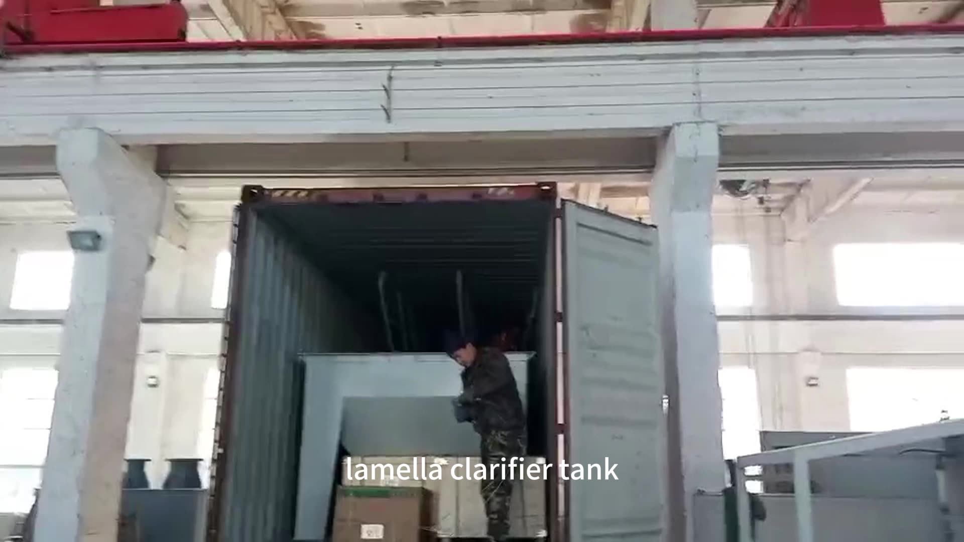 90m3 Lamella Clarifier Sedimentation Tank Plates Pack Lamella Pack ...