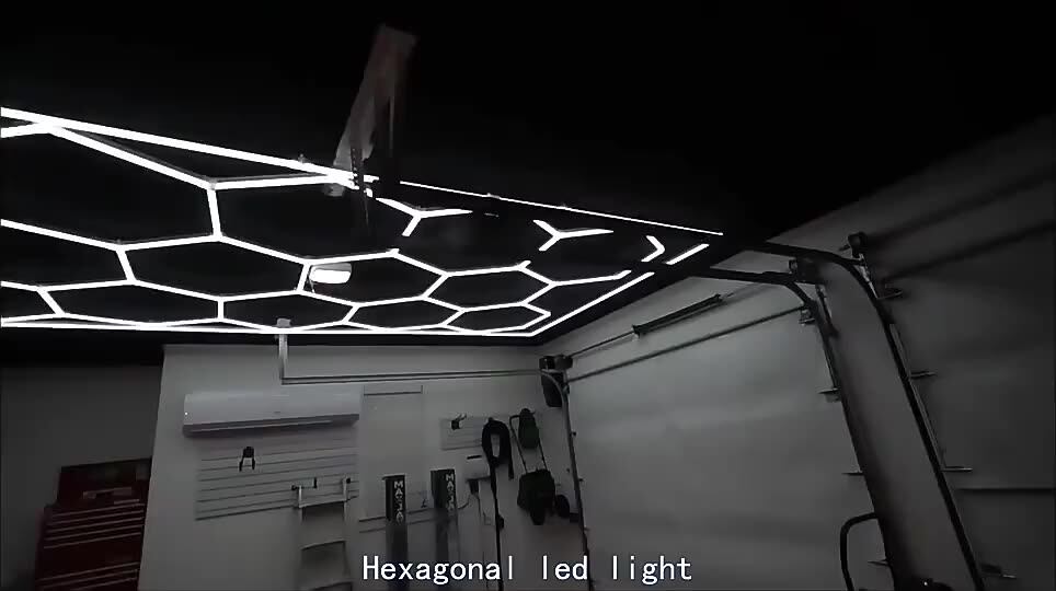 6500k Honeycomb Led Car Detailing Ceiling Light Customized 2.4*4.8m Led ...
