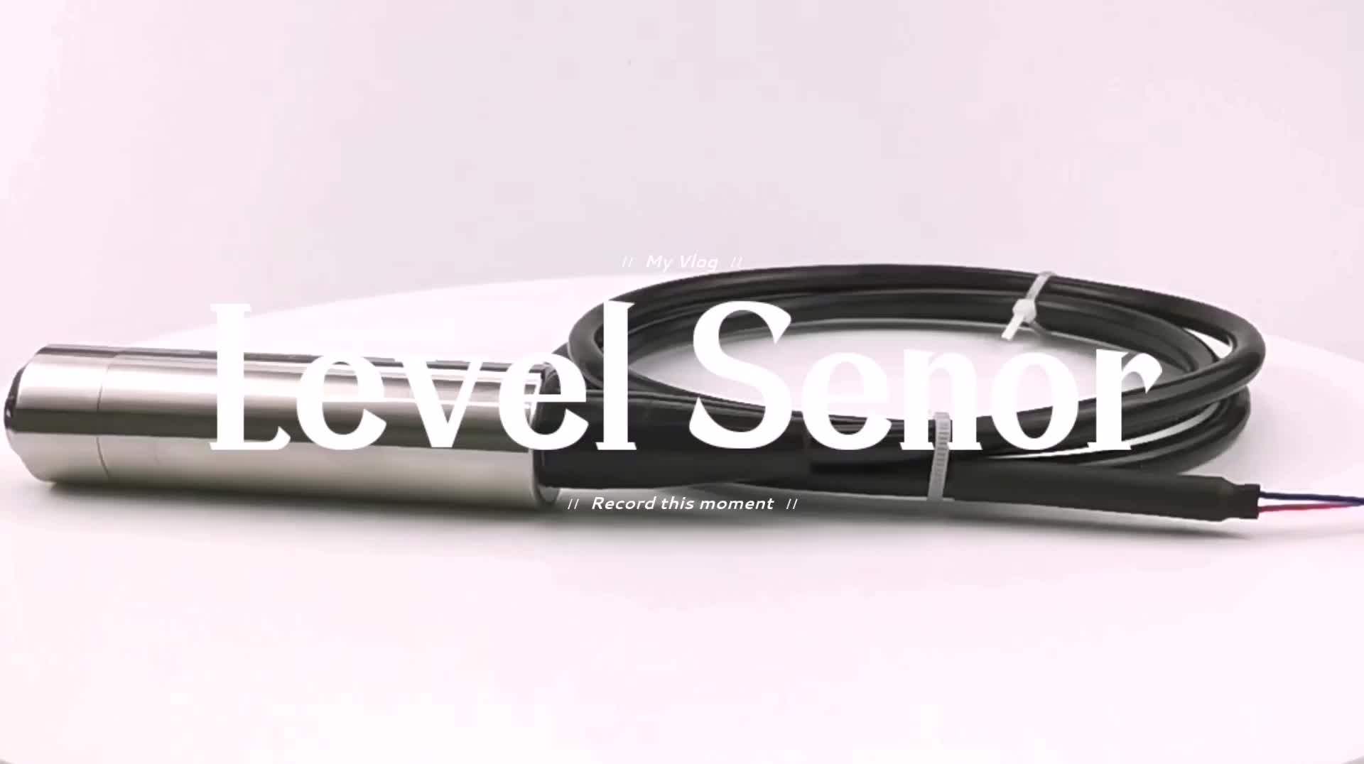 Waterproof Water Height Tank Level Sensor 4 20ma With Water Level ...