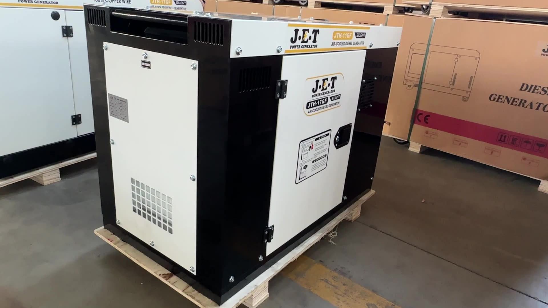 10 Kva Diesel Generator Electricity Di Corrente Mini Easy Power ...