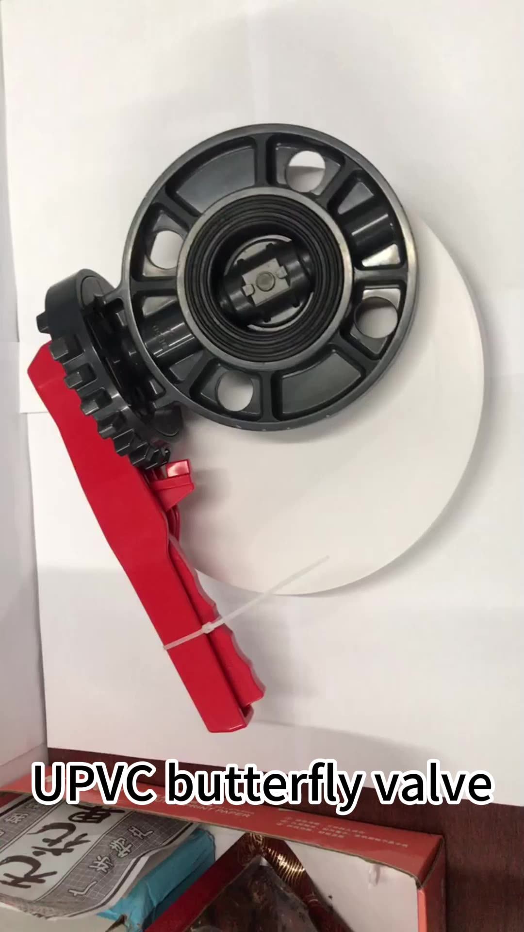 Dn 50 Dn100 Dn 150 Dn 200 High Performance Upvc Wafer Manual Butterfly ...