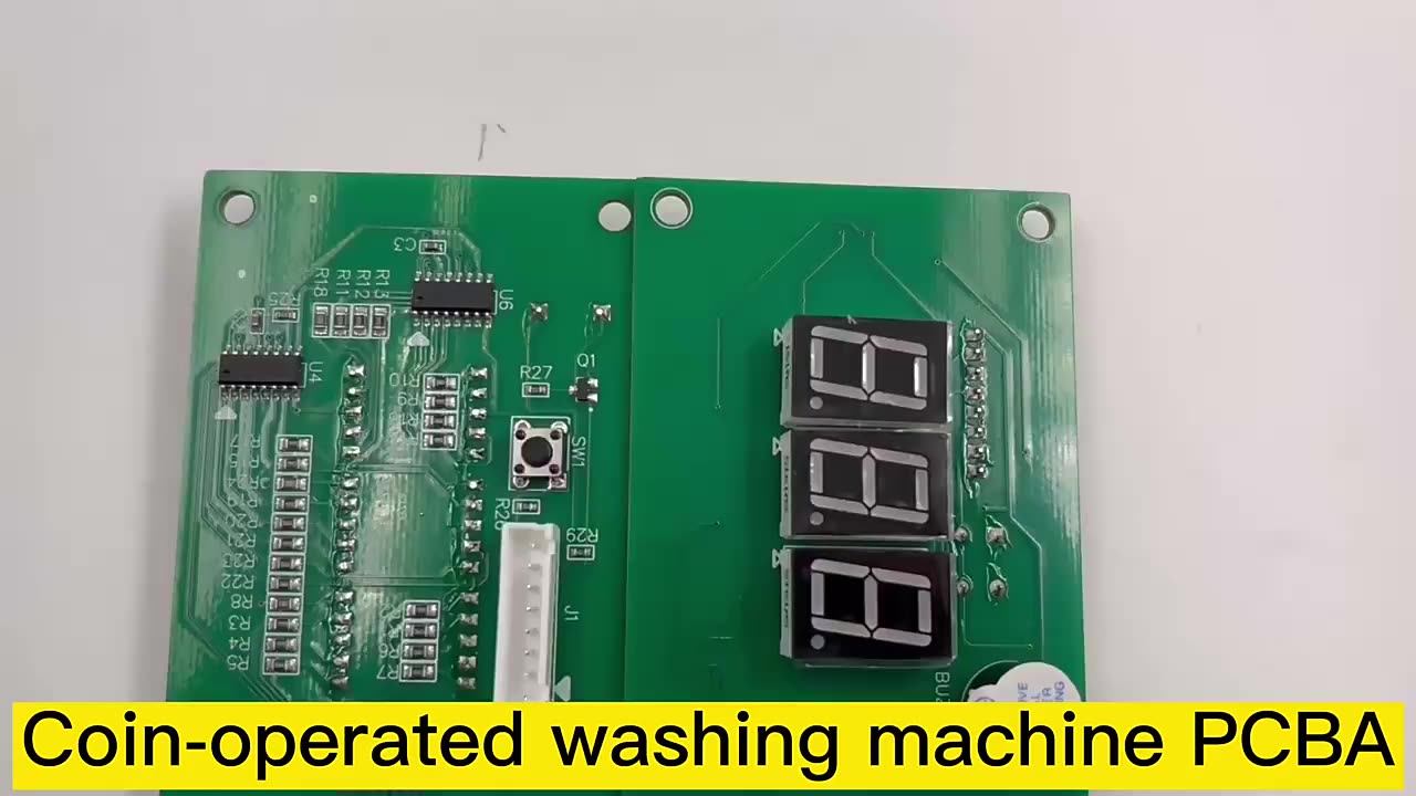 Coin Operated Washing Machine Pcb Board Assembly Hasl Surface Finish ...