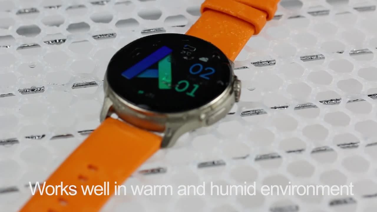 K58 Ultra Outdoor Smart Watch 1.43 Inches Bt Calls Monitoring Amoled ...