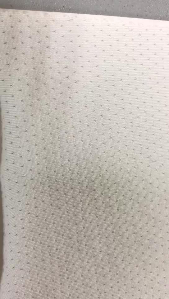 100% Polyester Pinhole Mesh Quick Dry Fabric Sports Jersey Fabric Stock ...
