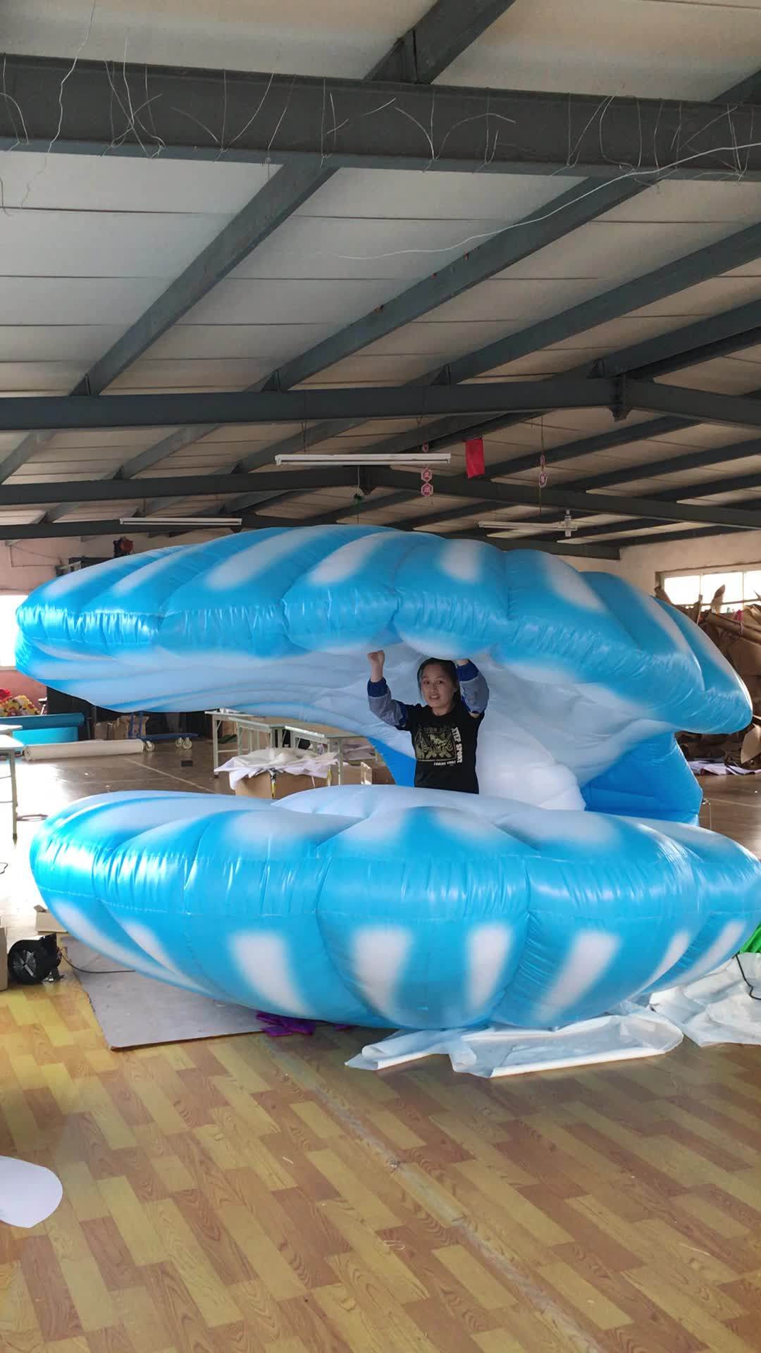 Wedding Stage Decoration Giant Inflatable Led Seashell - Buy Giant ...