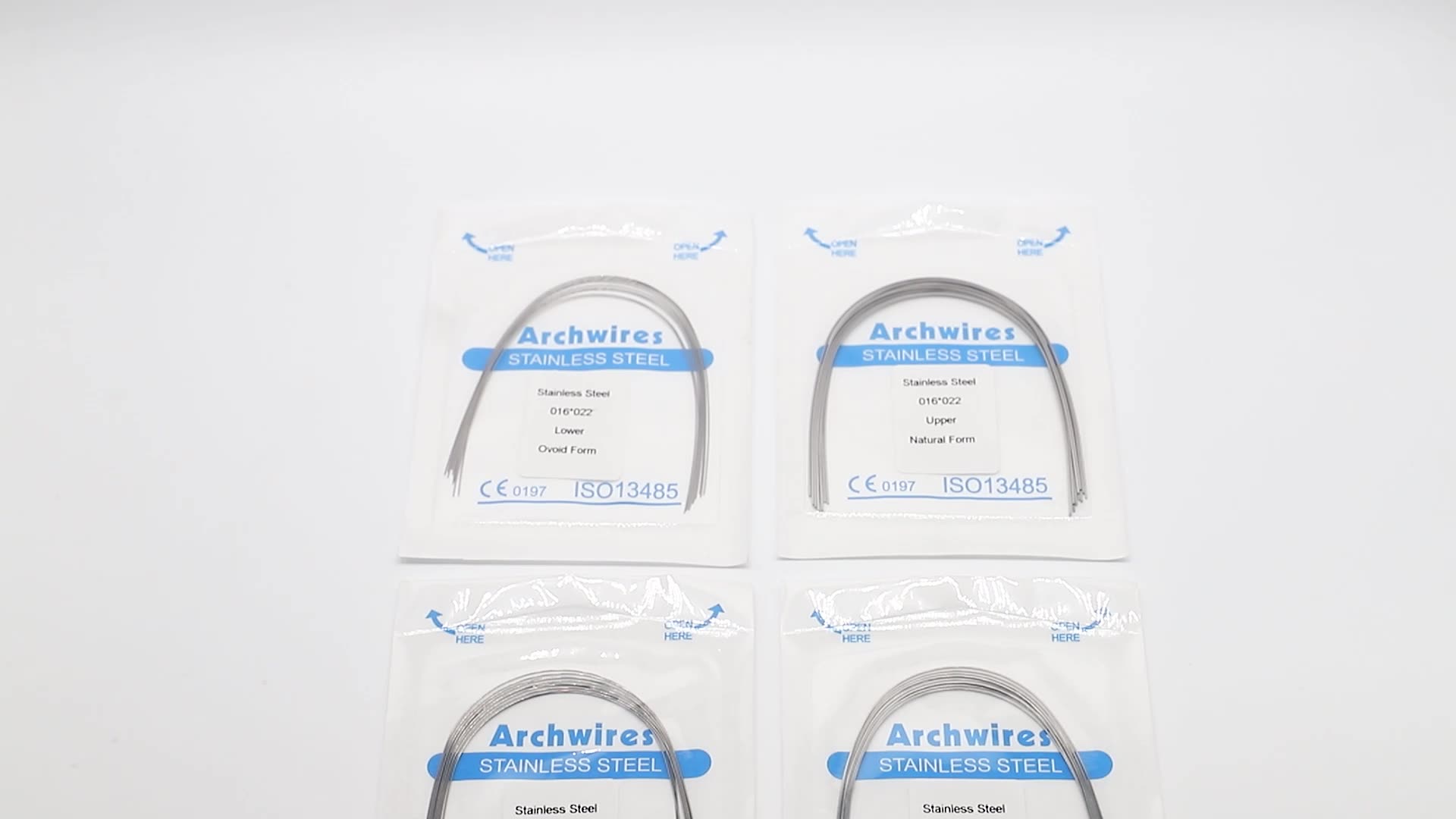 Dental Orthodontic Memory Niti Super Elastic Round/rectangular Arch Wire Orthodontics Archwires ...