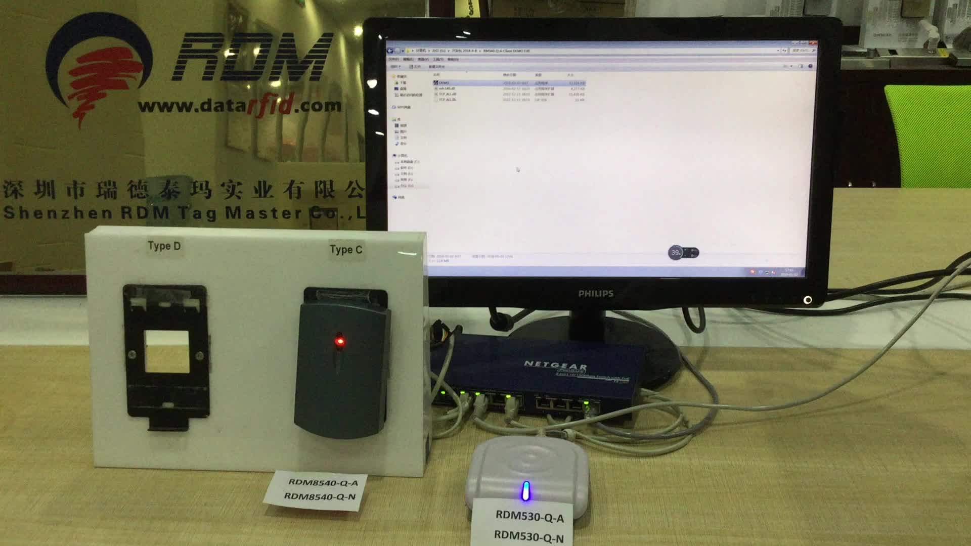 Id Card Reader Wifi Wireless Rfid Reader 13.56mhz Tcp/ip Ethernet ...