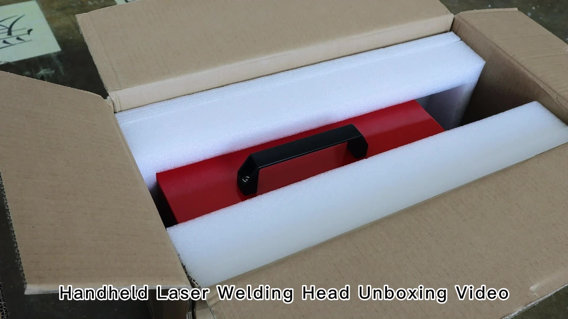 Cqwy Handheld Laser Welding Head Sup20t With Auto-wire Feeder ...