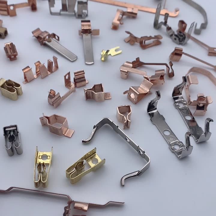 China Factory Customized Pressed Socket Metal Shrapnel Phosphor Bronze ...