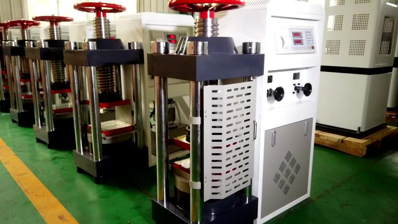 2000kn Manual Hydraulic Concrete Compression Testing Machine Electric ...