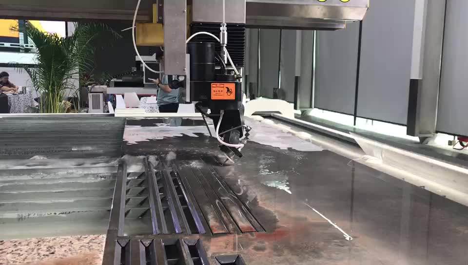 Water Jet Countertop Cutting Machine With Porcelain Slabs - Buy ...