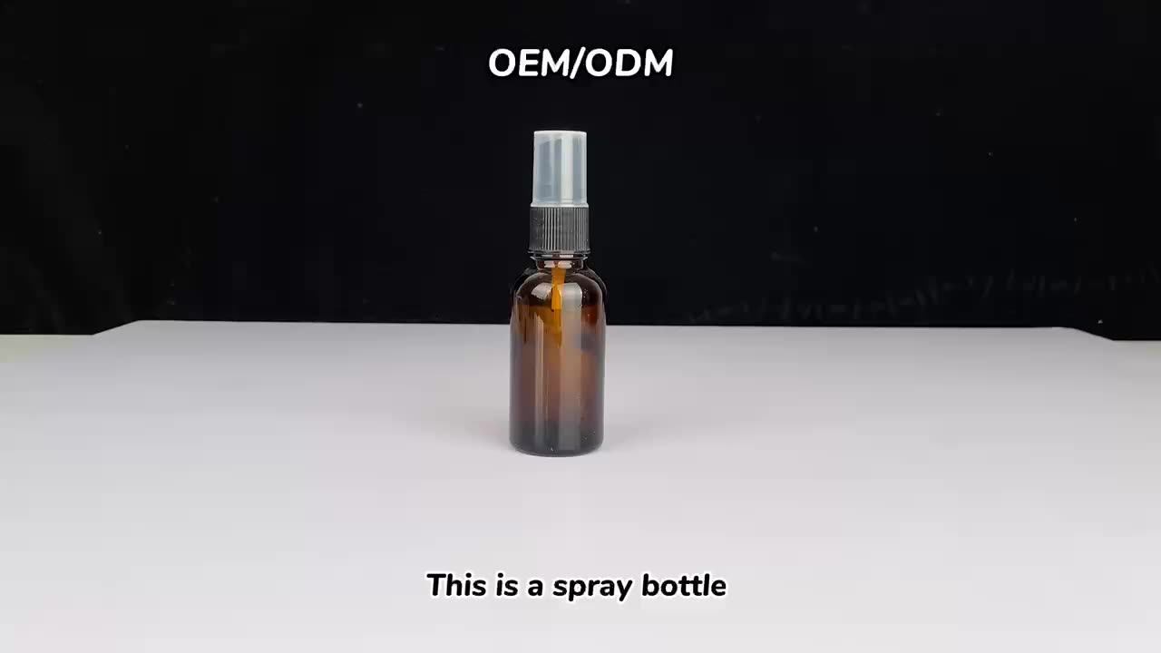 4oz Black Mist Sprayer Plastic Bottle 100ml Cosmetics Packaging Hair ...