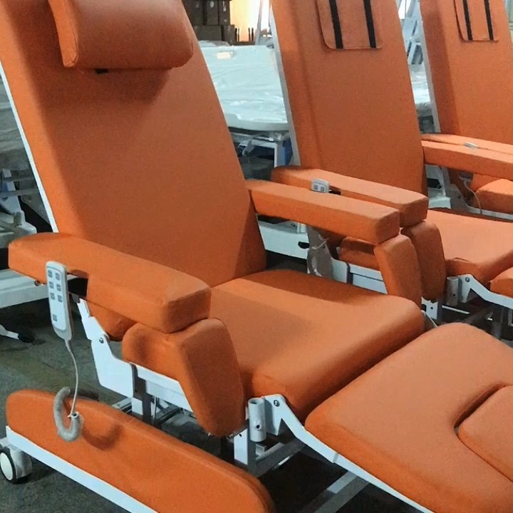 Yxz-0938 Ce Iso Infusion Chair Manual Blood Donation Chair Reclining ...