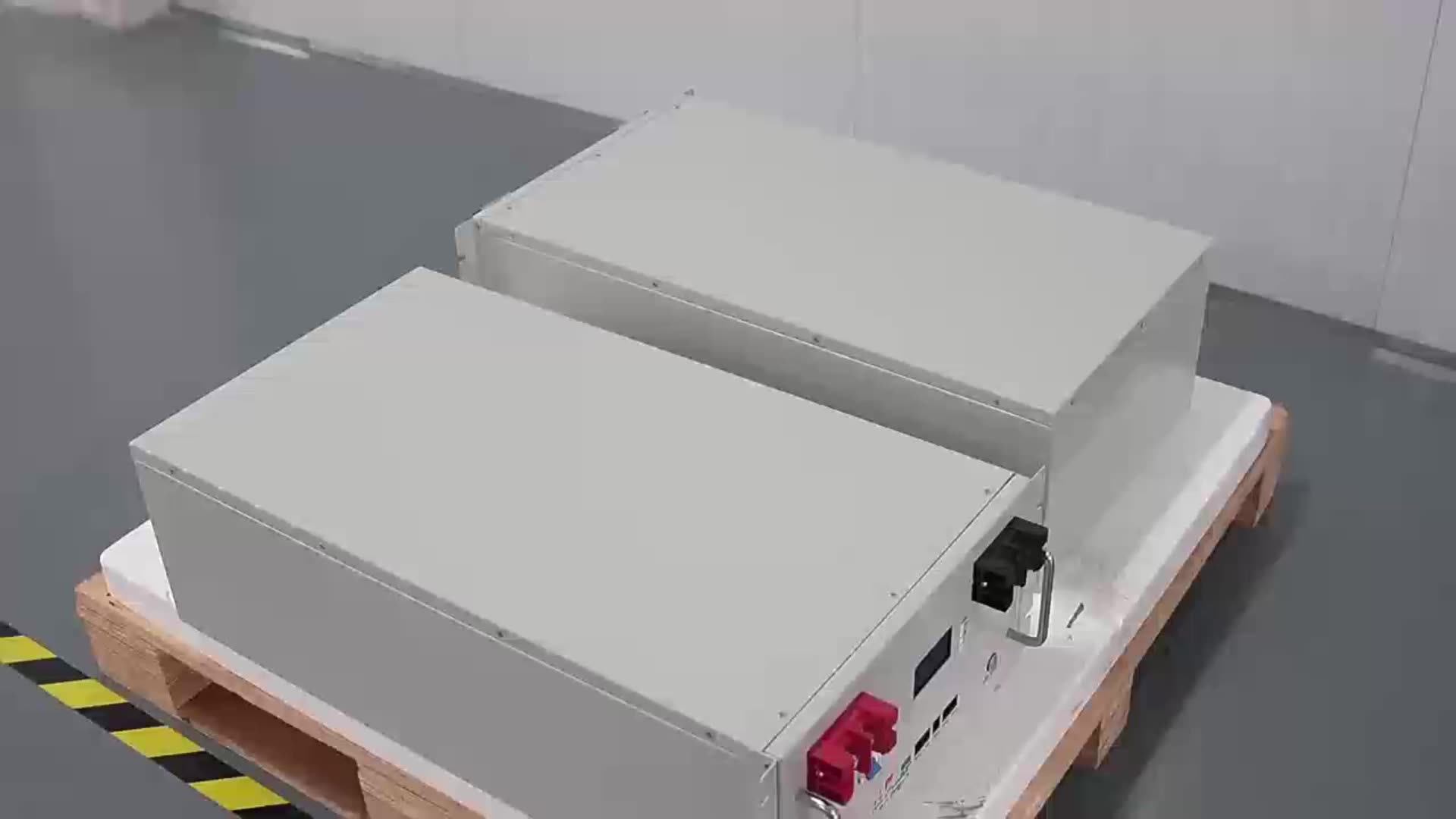 10kw Lifepo4 Stackable Battery Pack Lithium Power For Home Off-grid ...