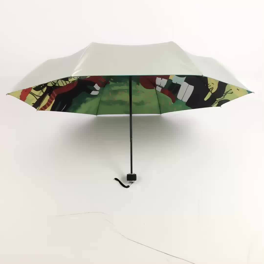 Free Sample Low Moq Factory Supply Full Color Printed Umbrella Custom ...