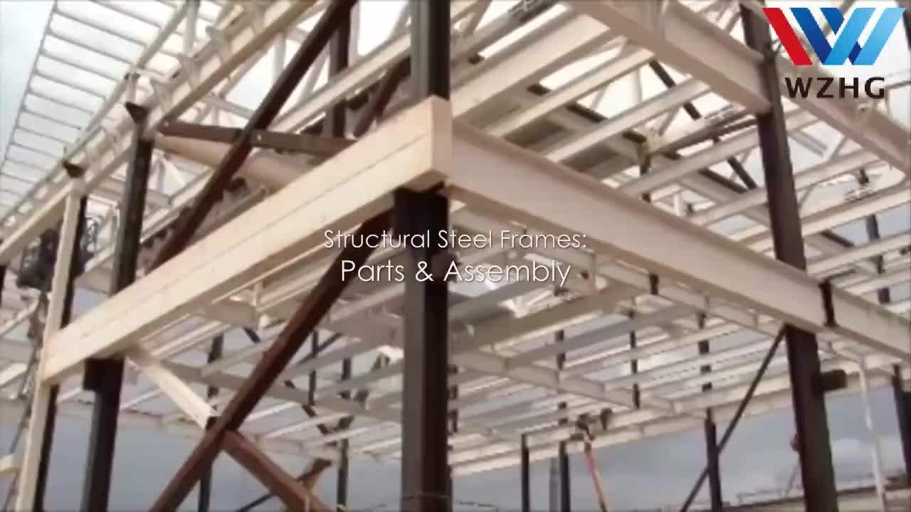 2 3 4 5 6 7 8 9 Multi Floor Prefab Light Steel Building Steel Structure ...