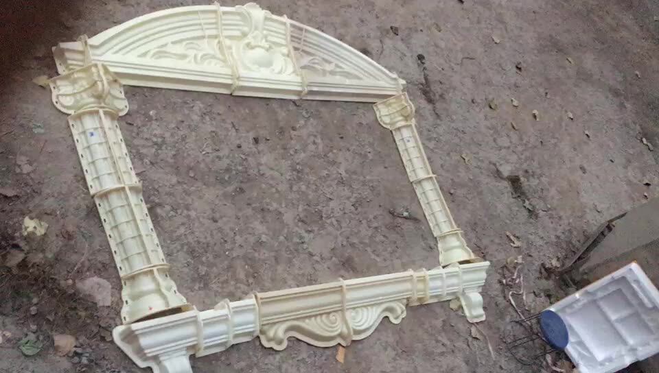 Plastic Exterior Decorative Casting Concrete Window Sills Molds Casing ...