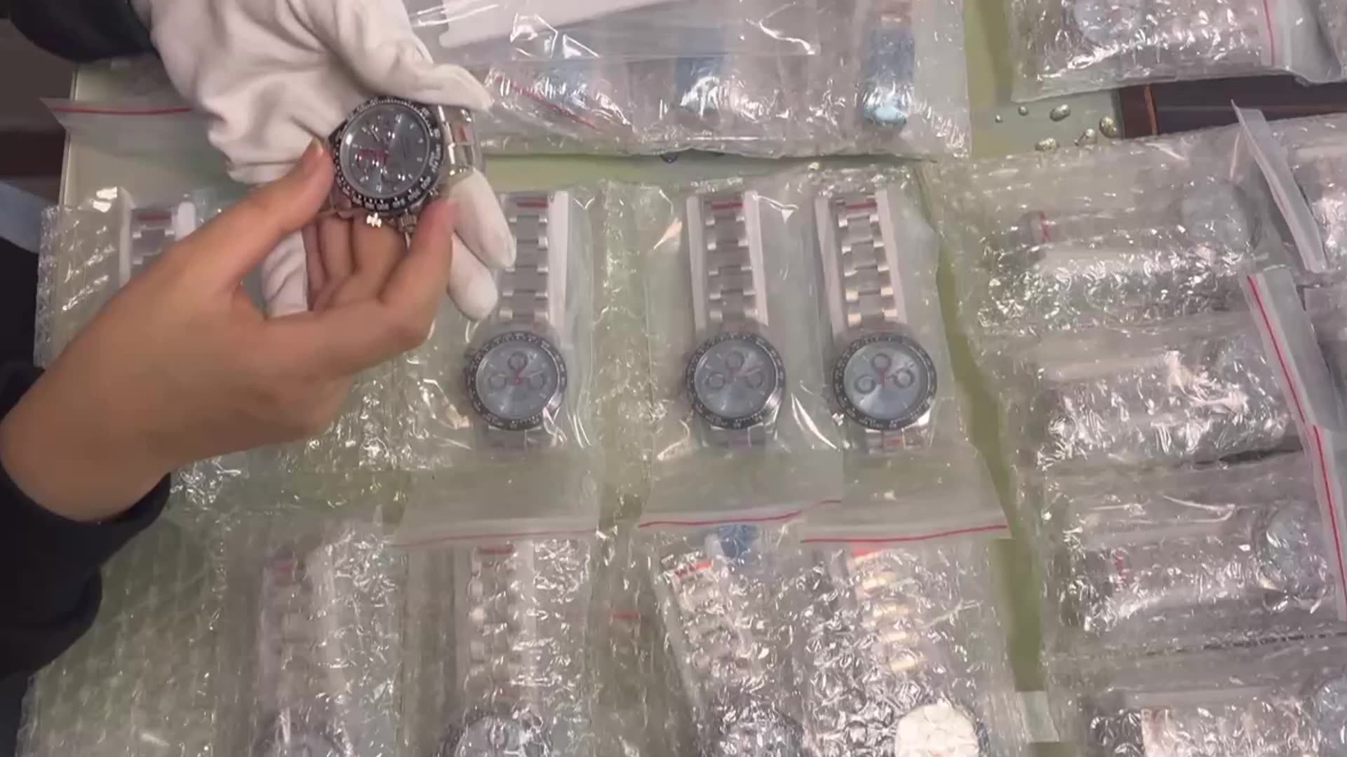 New Improved Waterproof 40mm Stainless Steel Watch With Sapphire Glass ...