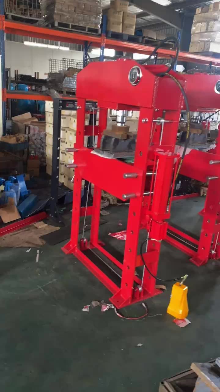 50ton 100ton Manual Hydraulic Press Machine Vehicle Equipment With ...