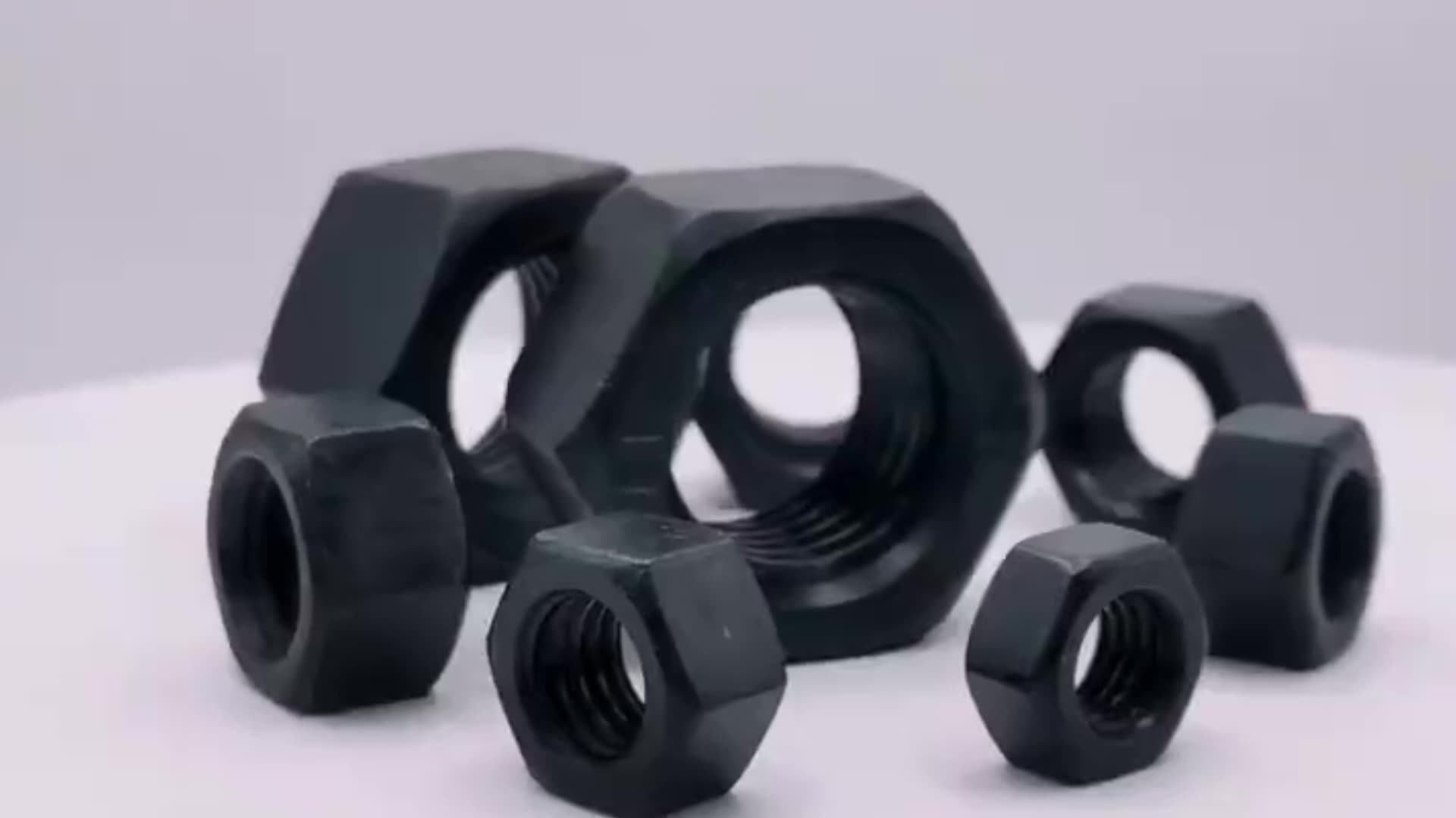 High Quality Steel M16 Hex Thick Nut High Strength Hardware Fasteners ...