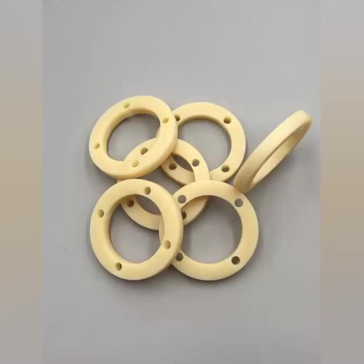 Plastic Washer Nylon Seal Ring Polyformaldehyde Bushing Sleeve Plastic ...