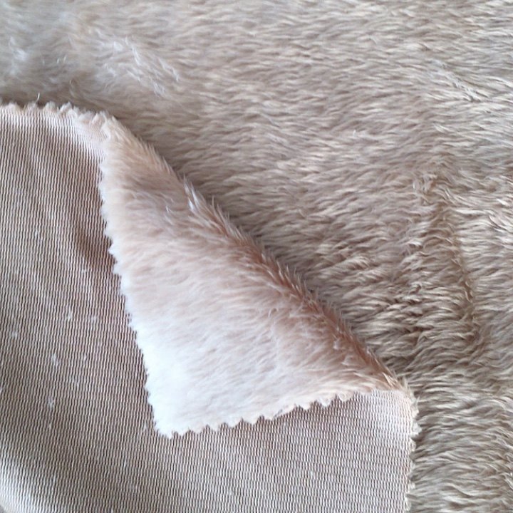 Warp Knitting 100% Polyester 3mm Pile Brushed Super Soft Velboa Fabric ...