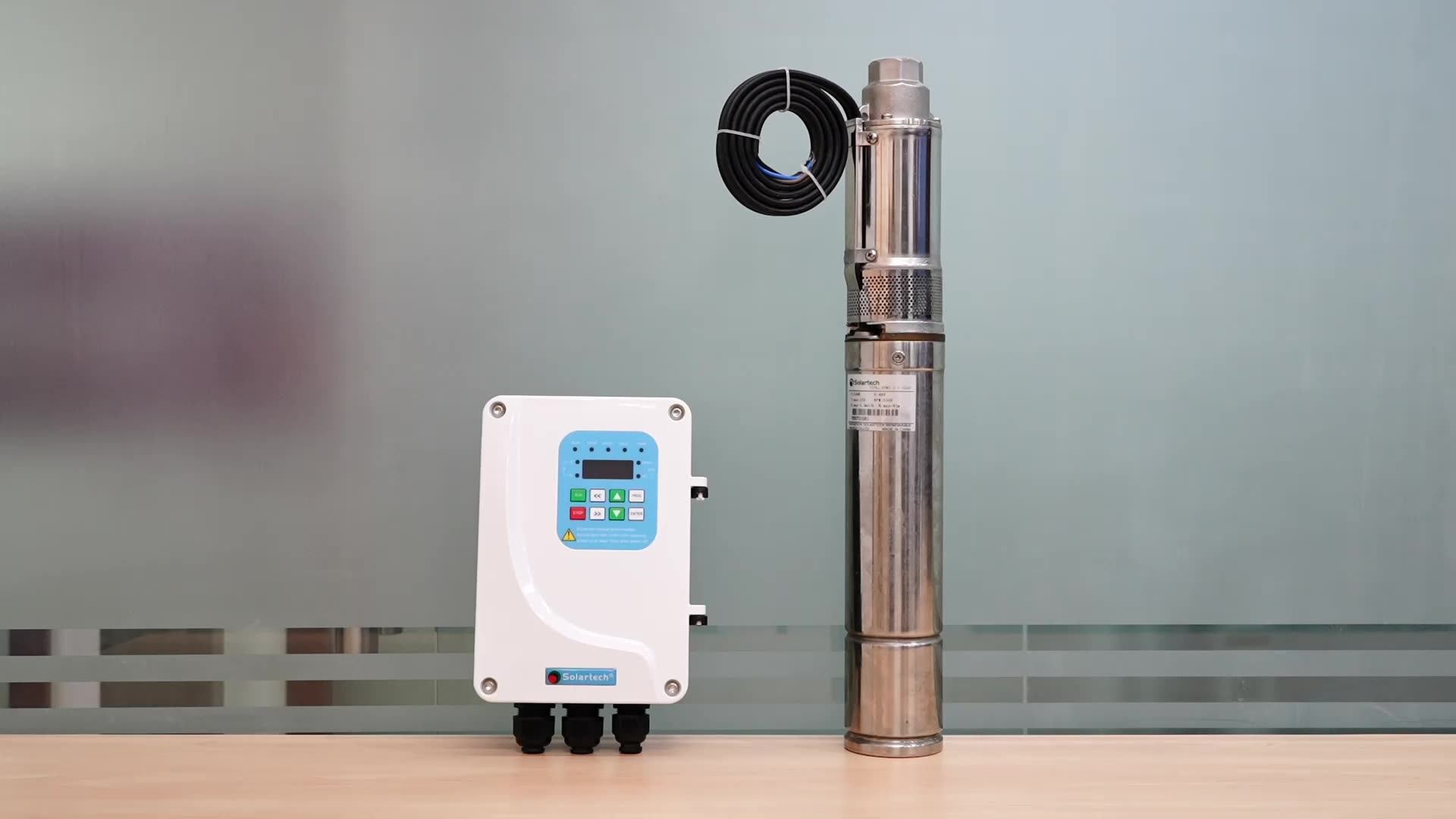 Solartech 4 Inch Water Pump 2hp Submersible Pump With Float Switch For ...