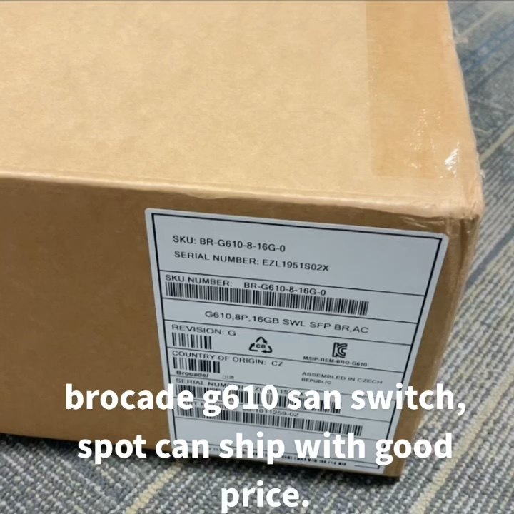 新博科g610 Ds-6610b 24端口8有源32gb Fc Ds-6610r-b-l 33r2g + 8sfp Dellemc Ds ...